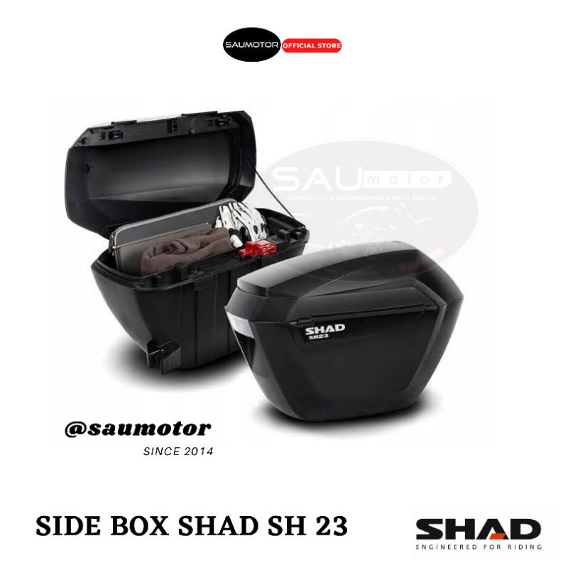 Jual Saumotor Side Box Shad Sh23 Box Samping Sh23 Original Shad Side ...