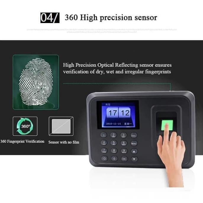Jual MESIN ABSENSI / A3 / FINGER PRINT / FINGERPRINT / SIDIK JARI / F-01 | Shopee Indonesia