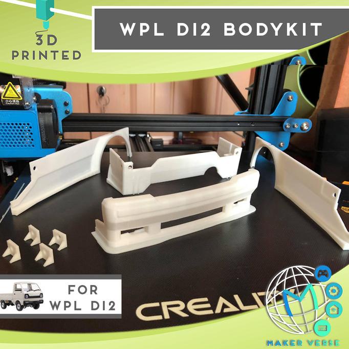 Jual Wpl D12 Body Kit Drift Upgrade Suzuki Carry - Bodykit Bemper Bumper | Murah | Shopee Indonesia