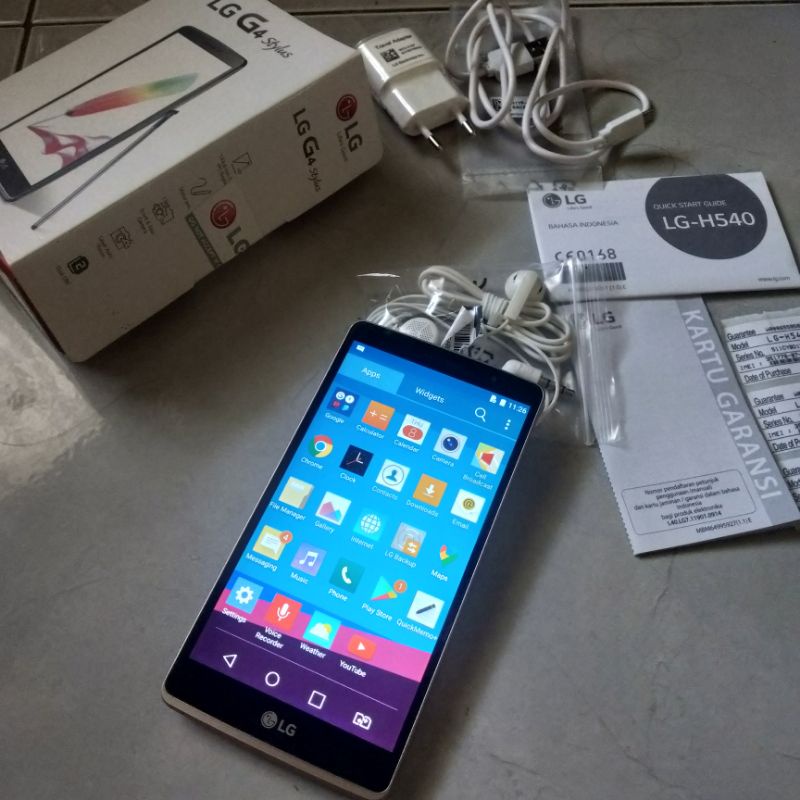 Jual Handphone LG G4 Stylus Bekas Display Pameran Like New (series LG ...