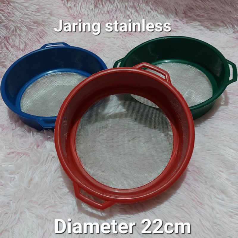 Jual Saringan santan stainless 22cm/saringan tepung stainless/ayakan ... Jual Saringan santan stainless 22cm/saringan tepung stainless/ayakan ...