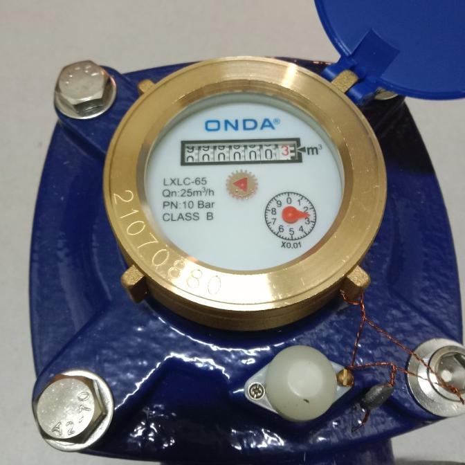 Jual Flow Meter / Meteran Air / Water Meter Onda Flange 2 1/2" Inchi Dn ...