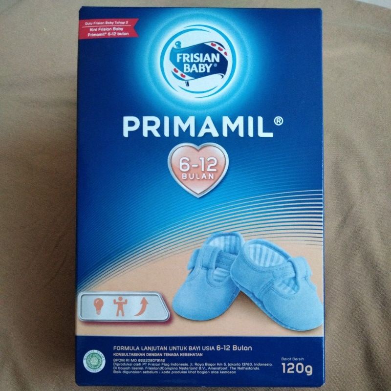 Jual SUSU FRISIAN BABY PRIMAMIL 6-12 BULAN (120 g) | Shopee Indonesia