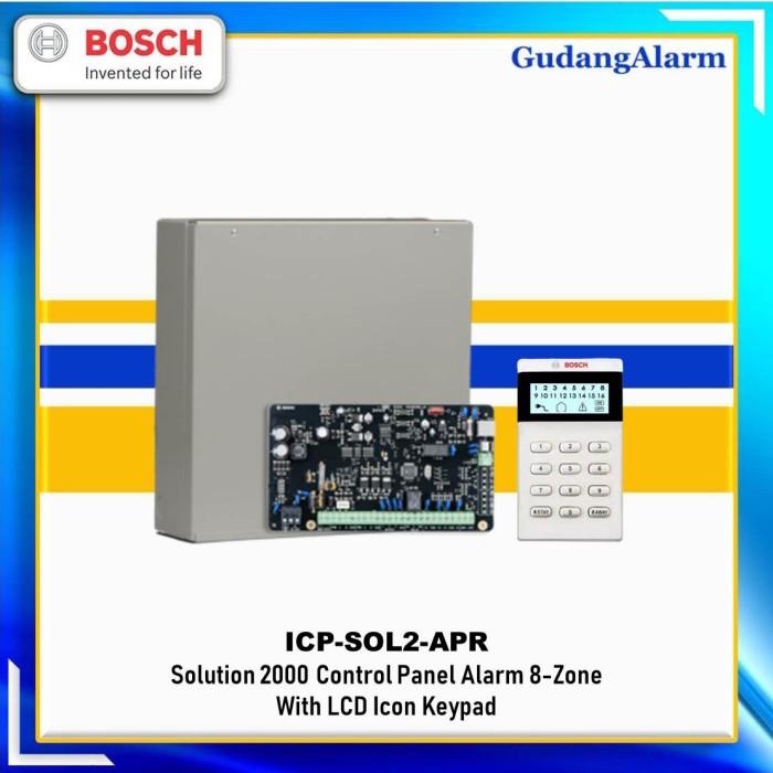 Jual Alarm Control Panel 8 Zone Bosch Solution 2000 With Keypad | Shopee Indonesia