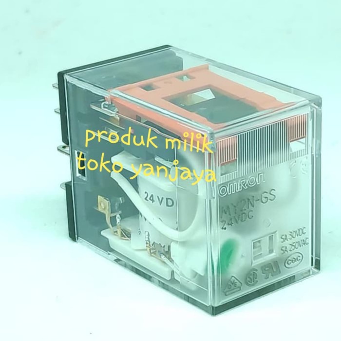 Jual Relay MY2N-GS 24VDC OMRON/relay omron MY2N-GS 24VDC | Shopee Indonesia