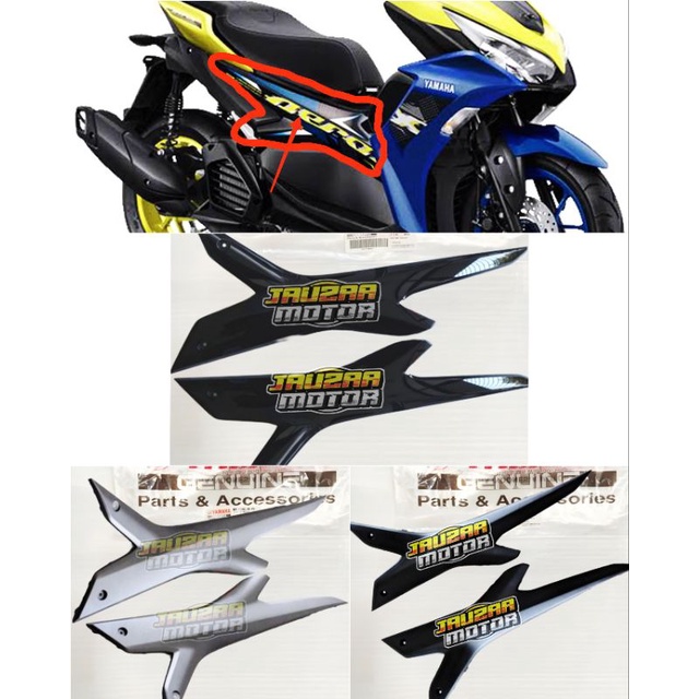 Jual COVER SIDE DELTA BOX NEW AEROX 155 CONNECTED ORI YAMAHA BBP KANAN ...