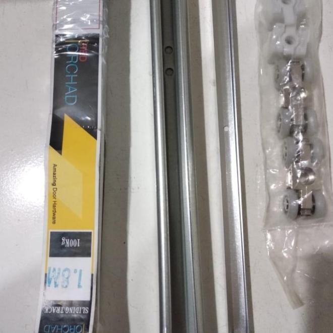 Jual Rel Pintu Sliding Type B3 Ukuran Panjang 1,8M | Shopee Indonesia