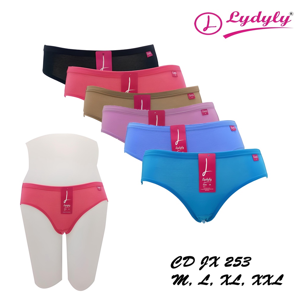 Jual 6pcs CELANA DALAM WANITA LYDYLY L011 / Celana Dalam Wanita LYDYLY | Shopee Indonesia