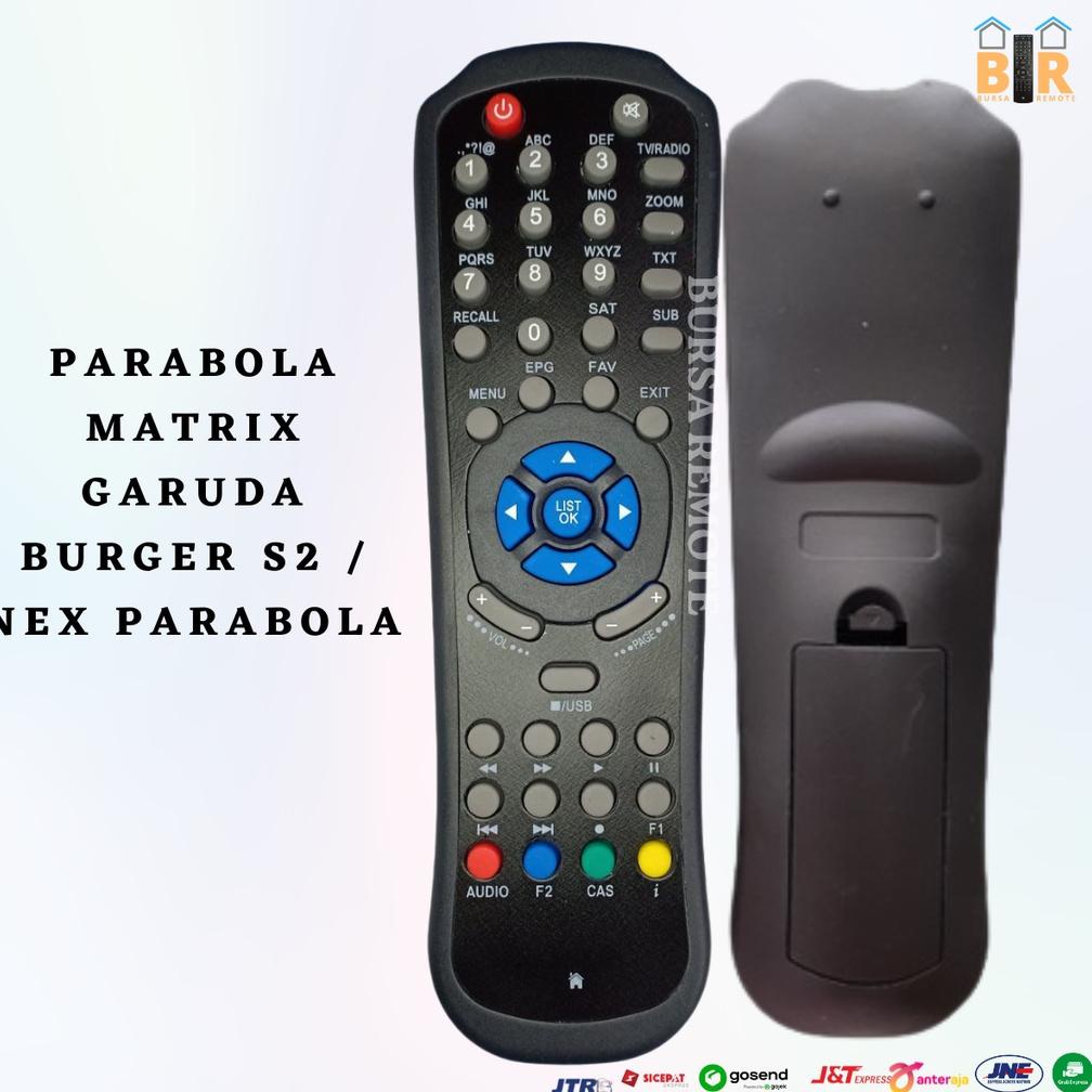 Jual Sale Remot / Remote Parabola Matrix Garuda Burger S2 (Cas) / Ecer ...