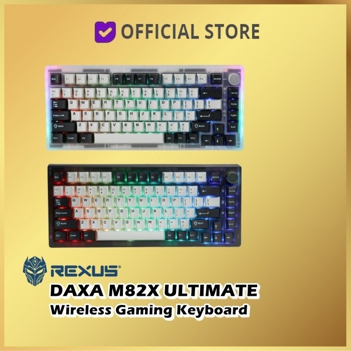 Jual Rexus DAXA M82X Ultimate Wireless Gaming Mouse M82 X M 82 | Shopee ...