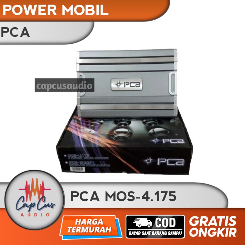Jual POWER AMPLIFIER 4 CHANNEL PCA MOS-4.175 MINISTRY OF SOUND HIGH ...