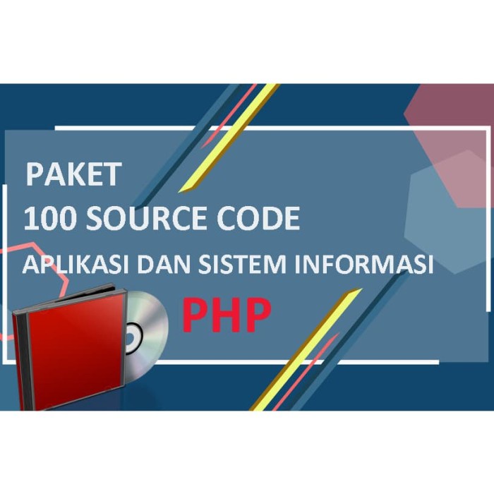 Jual Paket 100 Source Code Php Program Aplikasi Software And Sistem