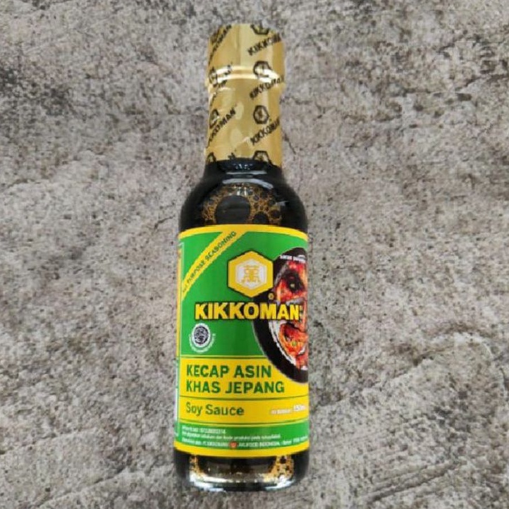 Jual Kikkoman Kecap Asin Khas Jepang 150ml Soy Sauce | Shopee Indonesia