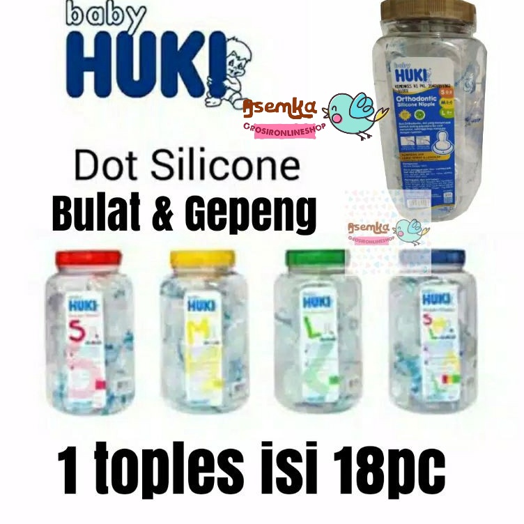 Jual [SKS.27Jn23ᴺ] DOT HUKI BULAT GEPENG ORTHODONTIC TOPLES (18pc) / dot huki jar 18pc | Shopee ...