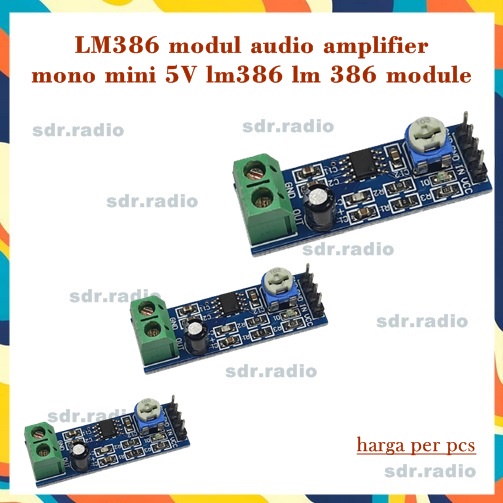 Jual LM386 modul audio amplifier mono mini 5V lm386 lm 386 module | Shopee Indonesia