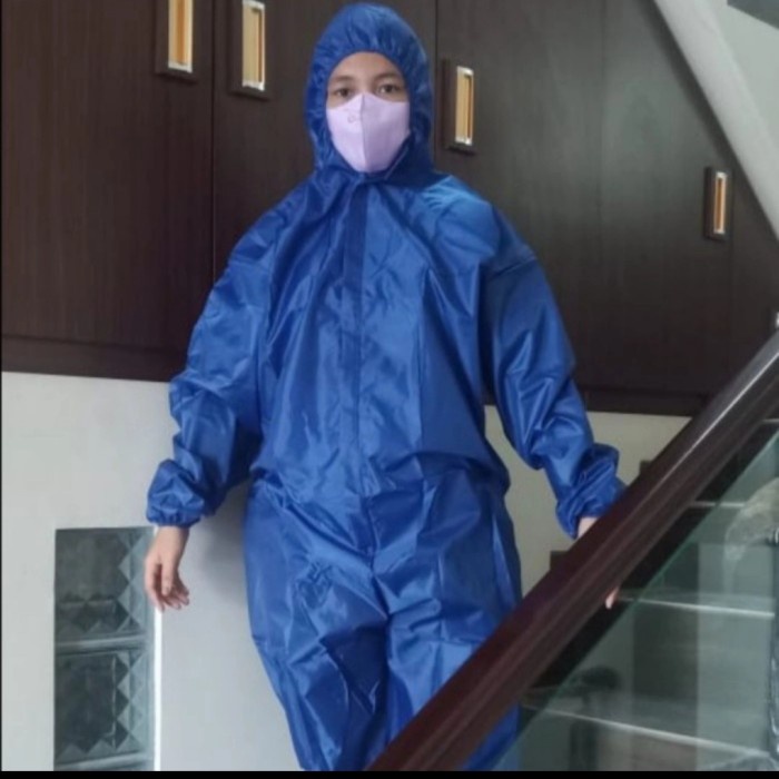 Jual Wearpack Baju Apd Pelindung-Bahan Parasut Hazmat-Bisa Dicuci ...