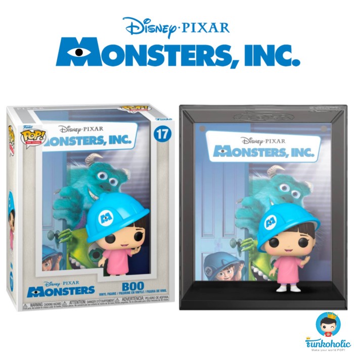 Jual Funko Pop! Vhs Covers Disney Monsters Inc - Boo With Acrylic Case ...