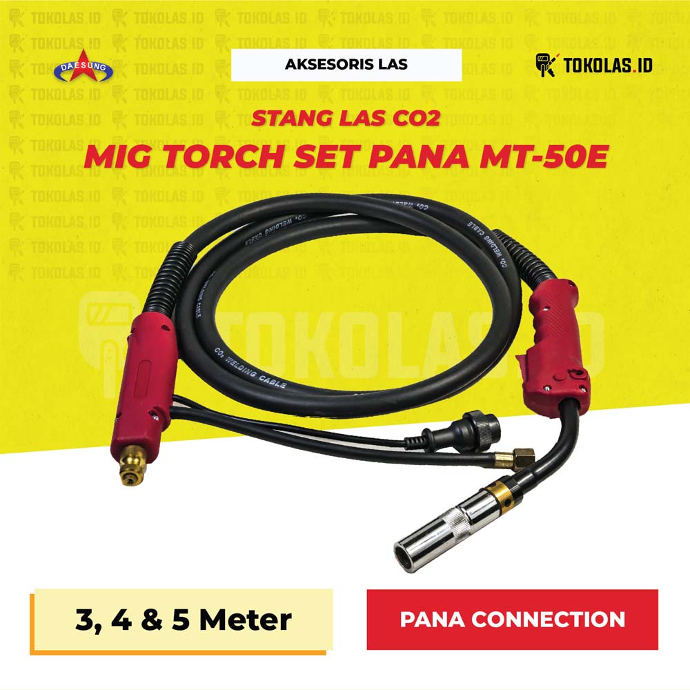 Jual Daesung Stang Las MIG Welding Torch CO2 CO MT50 P500 P 500 Pana ...