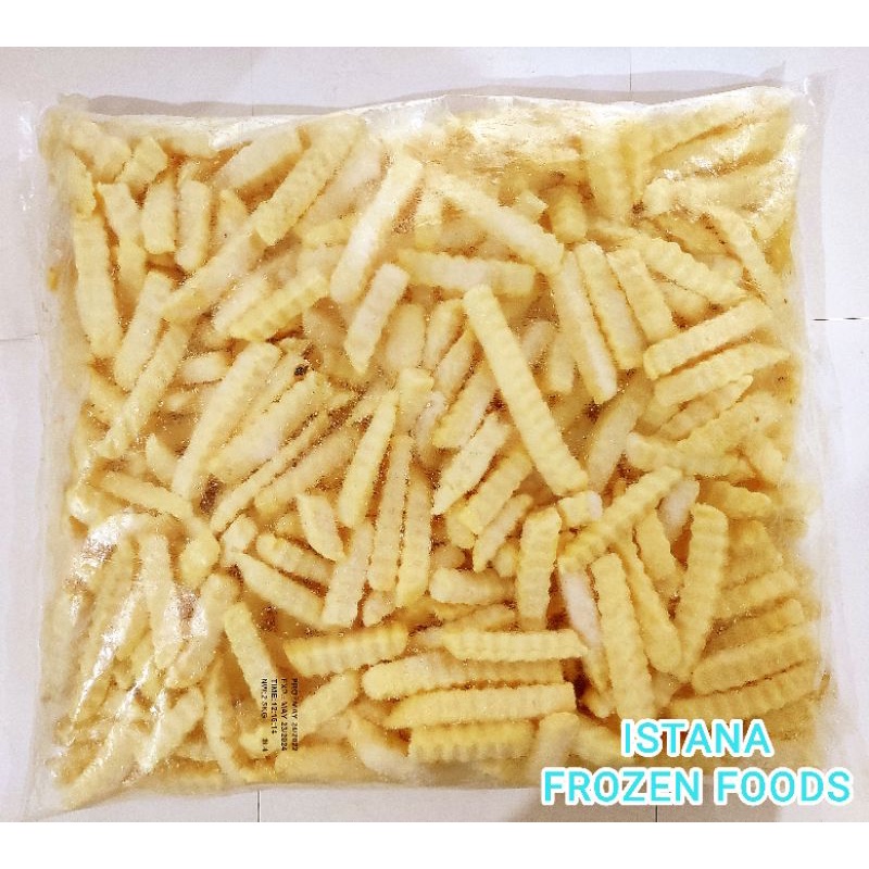 Jual Kentang Goreng straight cut 2,5 KG - Snow Valley | Shopee Indonesia