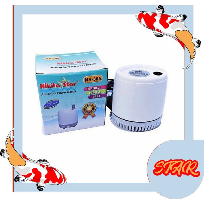 Jual Pompa Celup Aquarium Nikita Star Ns 35 Water Pump | Shopee Indonesia