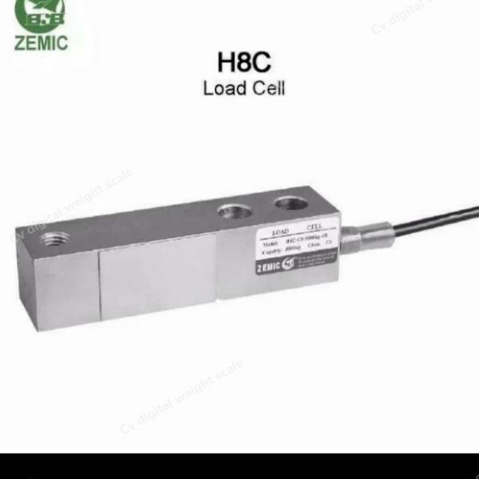 Jual Load Cell Zemic H8C 250Kg / Load Cell Batang / Shear Beam 250 Kg ...