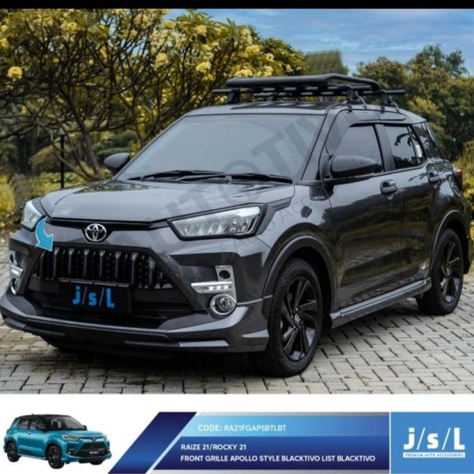 Jual GRIL GRILL RAIZE ROCKY MODEL APOLLO PRADO | Shopee Indonesia
