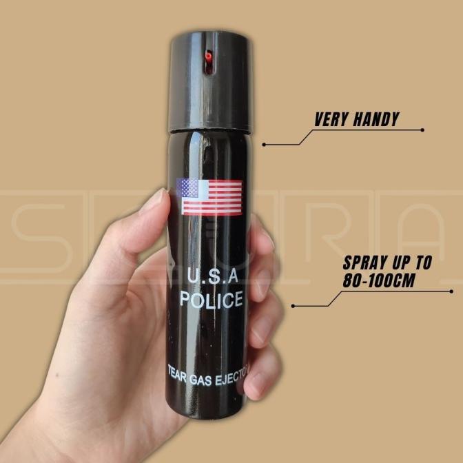 Jual Pepper Spray Tear Gas Spray Semprotan Merica Self Defense Shopee Indonesia