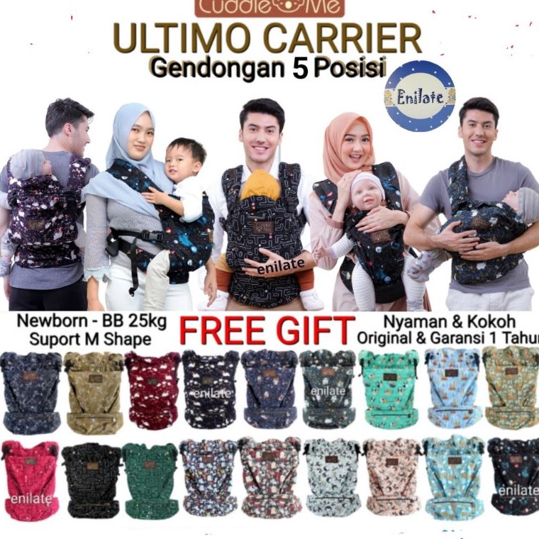 Jual Terbaru.! Cuddle Me Ultimo Carrier Adjustable Gendongan Hipseat 5 ...