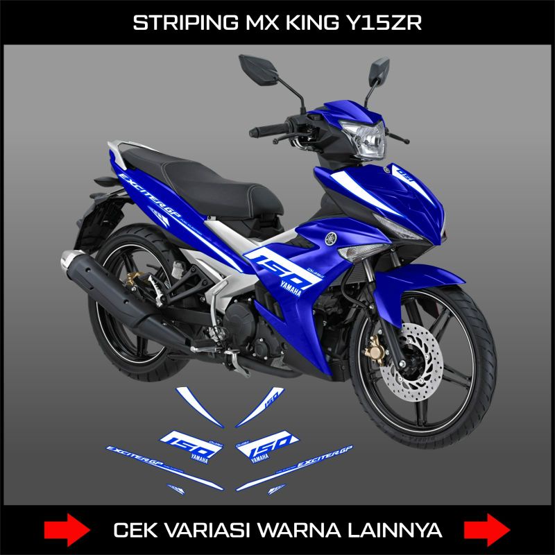 Jual STIKER STRIPING MX KING 150 / STICKER Y15ZR 150 MXi / LIST STIKER ...