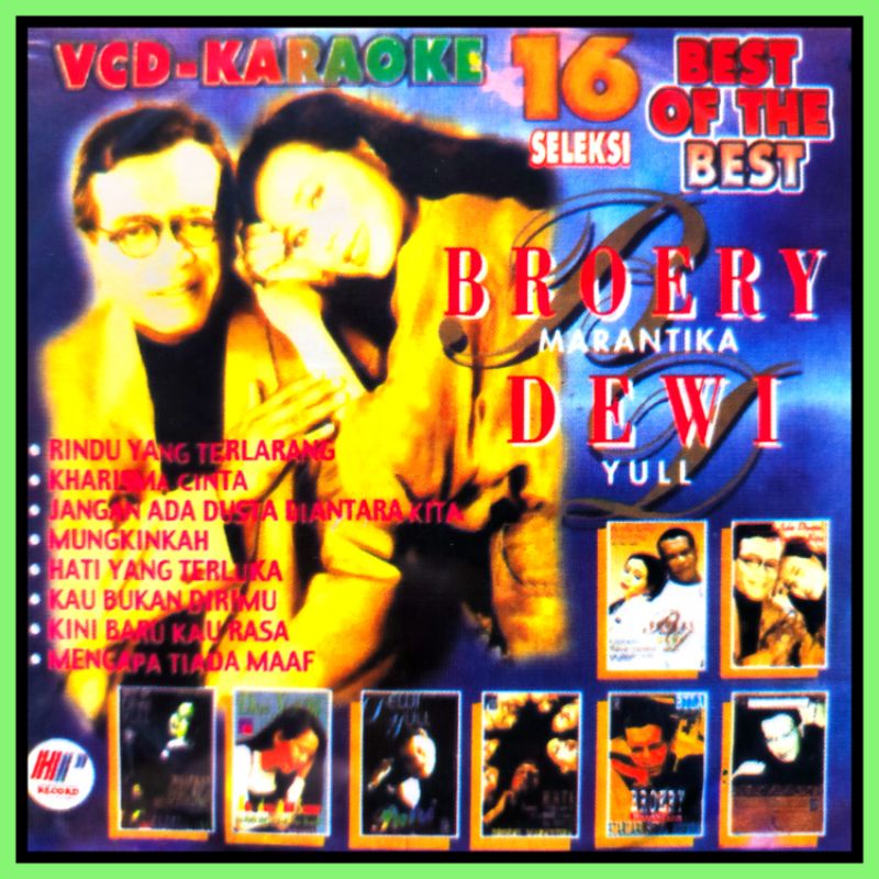Jual Kaset VCD Musik Bisa Karaoke 16 Lagu Pop Kenangan Broery Marantika Feat. Dewi Yull Album ...