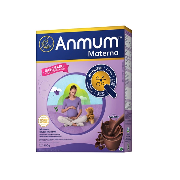 Jual ANMUM MATERNA COKELAT BOX 400 GR - SUSU | Shopee Indonesia
