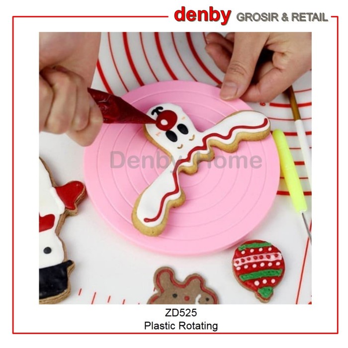 Jual Jual!! Meja Kue Putar Plastic Rotating / Cake Stand /Alas Dekorasi ...