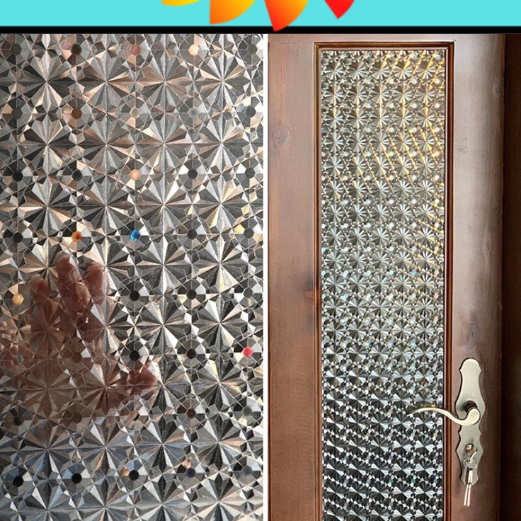 Jual Top Design STICKER STIKER KACA HOLOGRAM DIAMOND SUNBLAST KACA ...