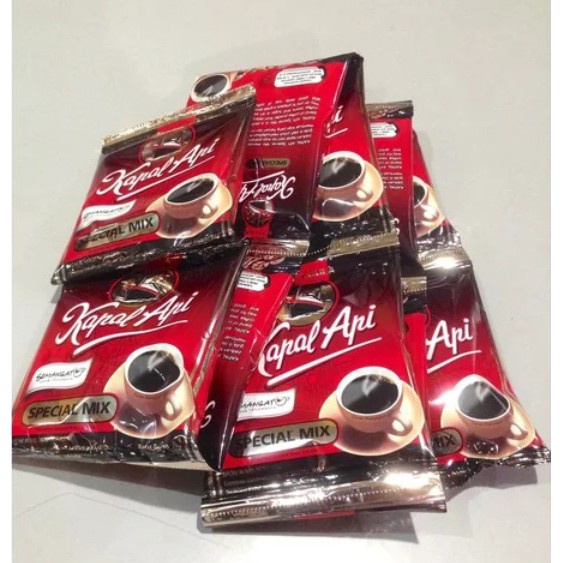 Jual (RENCENGAN) KOPI KAPAL API SPECIAL MIX 25 GRAM 10PCS | Shopee ...