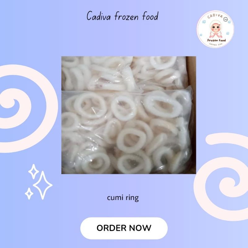 Jual cumi ring frozen 1 kg | Shopee Indonesia
