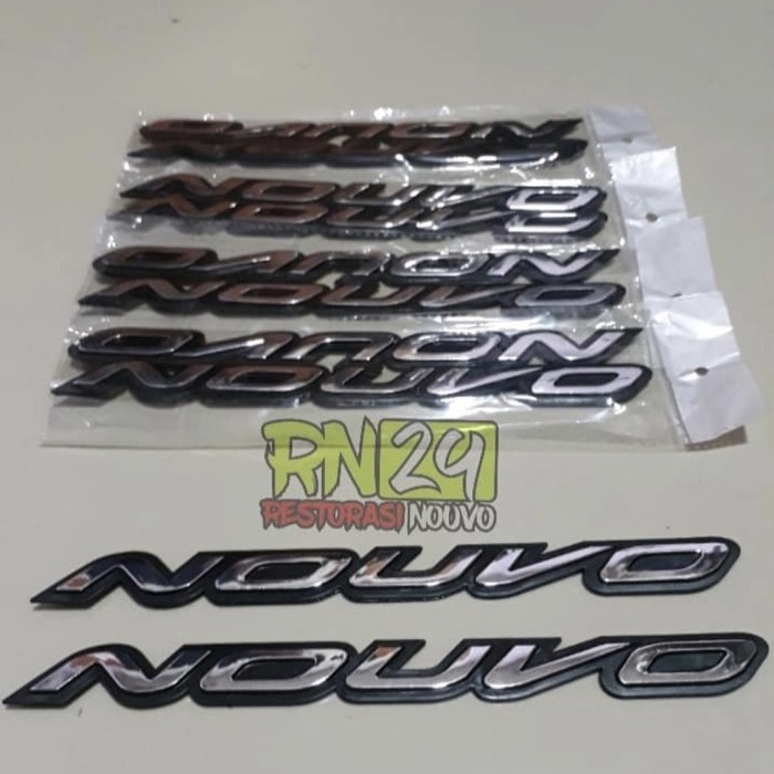 Jual Emblem nouvo mx emblem nouvo z emblem body nouvo logo nouvo ...