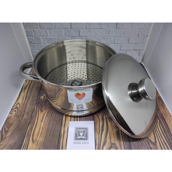 Jual BIMA Panci Kukus Nasi Steamer Rice Cooker Dandang Stainless Steel ...