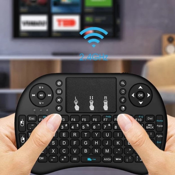 Jual Wireless Mini Keyboard Rii mini i8 2.4G Touchpad Remote support ...