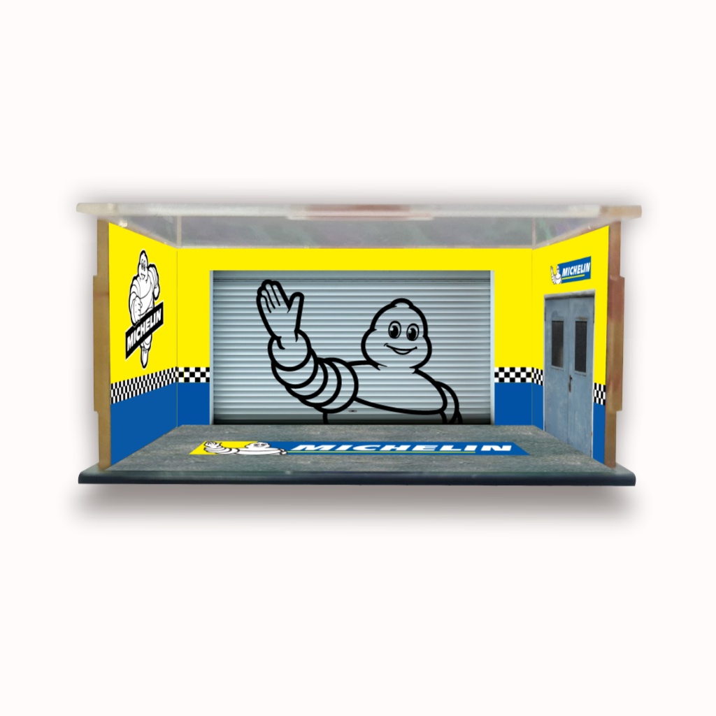 Jual KRMK Box Diecast Akrilik MICHELIN GARAGE | Shopee Indonesia