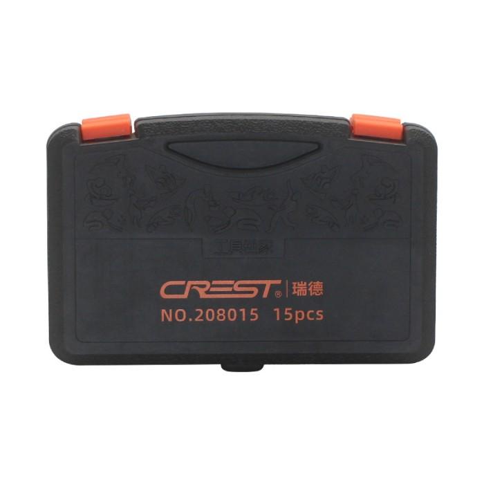 Jual Tool-Set Crest Toolset Toolkit Toolbox Perkakas Set Lengkap 13 In ...