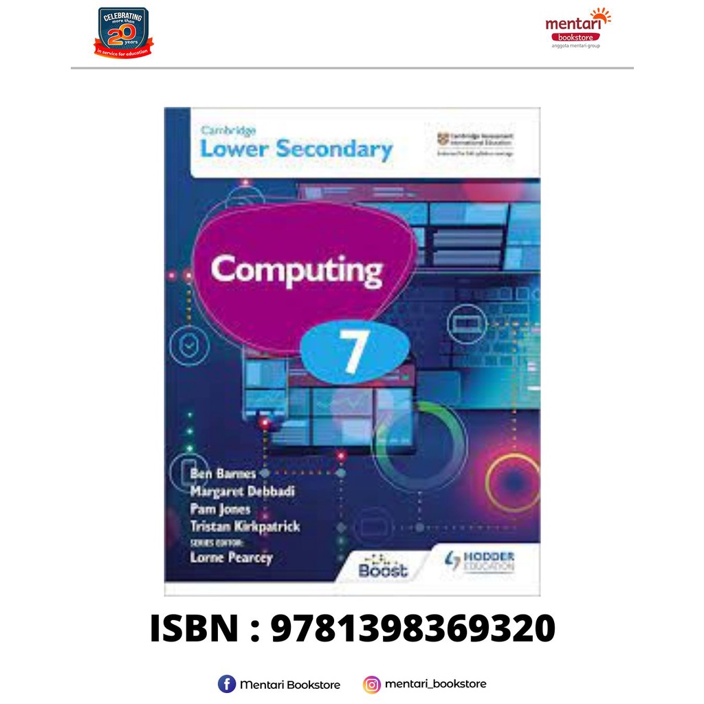Jual Cambridge Lower Secondary Computing Student Edition 7 | Shopee ...