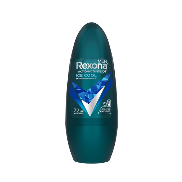 Jual REXONA MEN ROLL ON DEODORANT ICE COOL 45 ML | Shopee Indonesia