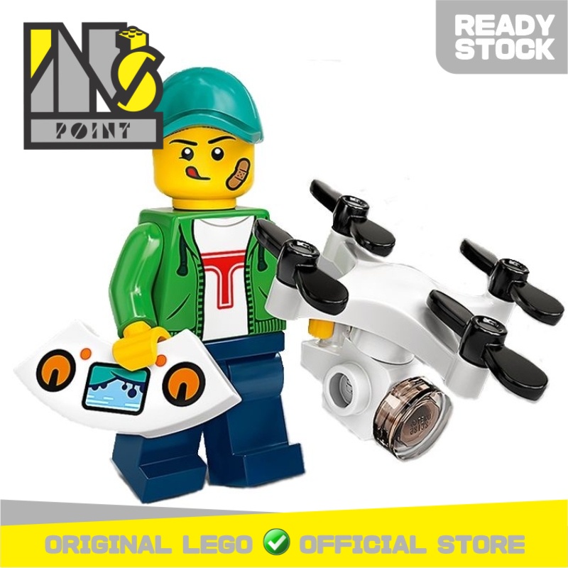Jual LEGO Minifigure Series 20 - 71027 - 16 - Drone Boy (MISP) | Shopee ...