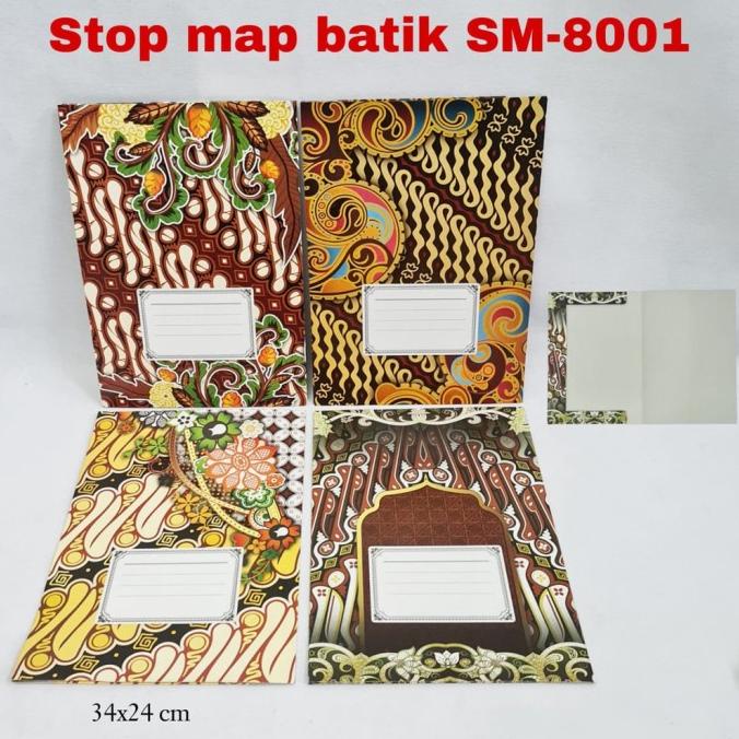 Jual Sos Map Kertas Batik/Stopmap (10Pc) / Map File / Map Kertas ...