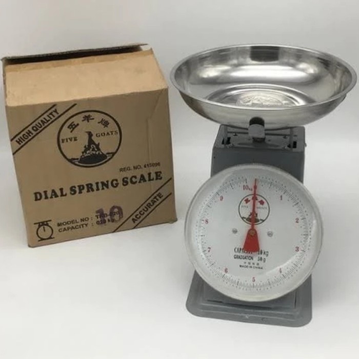 Jual Timbangan Duduk Analog 10 KG/ Timbangan Buah/ Sayur Daging | Shopee Indonesia