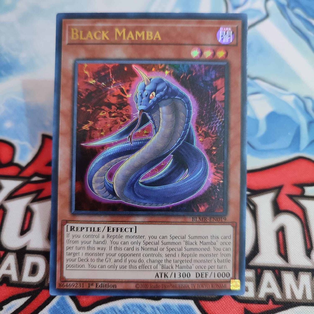 Jual yugioh black mamba BLMR ultra rare original | Shopee Indonesia