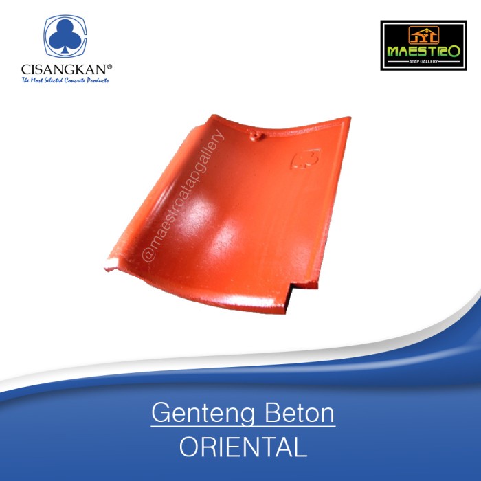 Jual Genteng Beton CISANGKAN Oriental | Shopee Indonesia