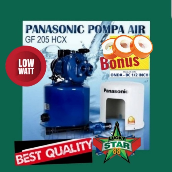 Jual Mesin pompa air jet pump PANASONIC GF205HCX sumur dalam 30 GF 205 ...