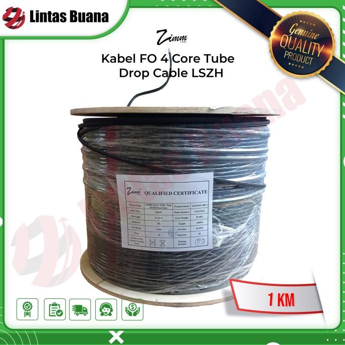 Jual Kabel Dropcore Wired 4 Core Tube 1KM 3 Selling Jely Tube Nano ...