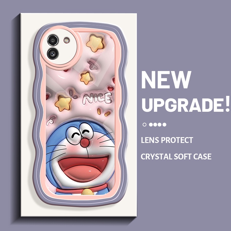 Jual Casing Ponsel untuk Samsung A03 Core A03s A02s M02s A02 M02 Case kartun 3D Doraemon Bagus ...